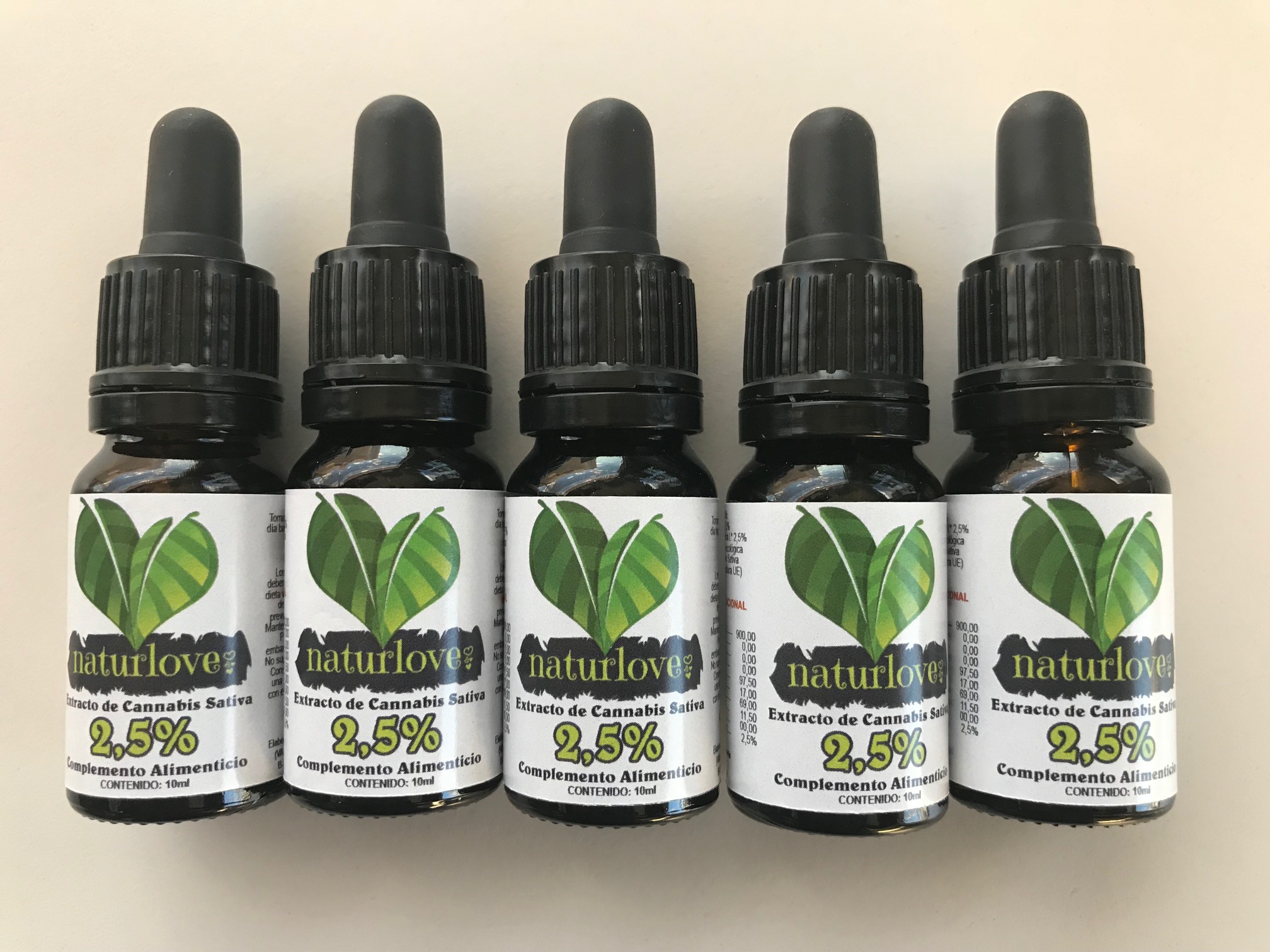 Extracto de Cannabis Sativa (aceite CBD) Naturlove Extracto de Cannabis Sativa (aceite CBD) Naturlove